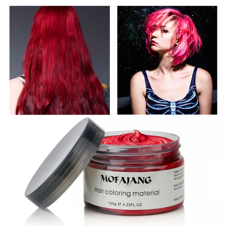 Colored Hair Wax - Not sold in stores