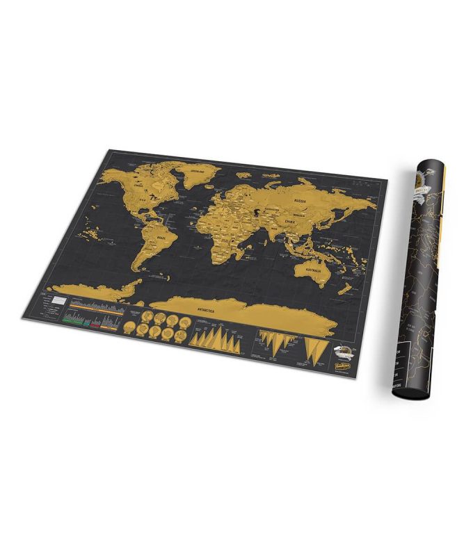 Scratch Map - Travel - Not sold in stores