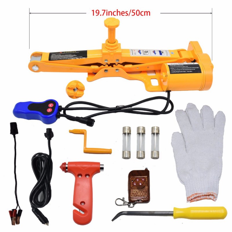 12V Electric Car Jack and Wrench for Smart Travel – JOOPZY