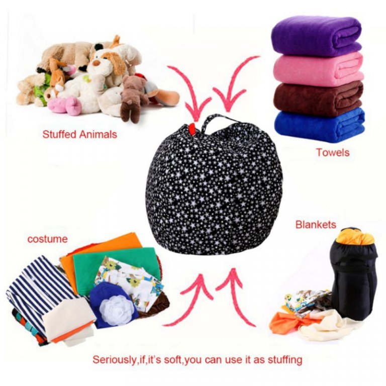 Stuffed Animal Storage Bean Bag - Not sold in stores