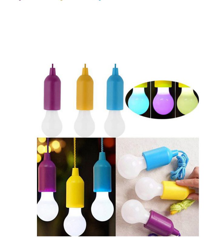 Pull Cord Bulb Light - Not sold in stores