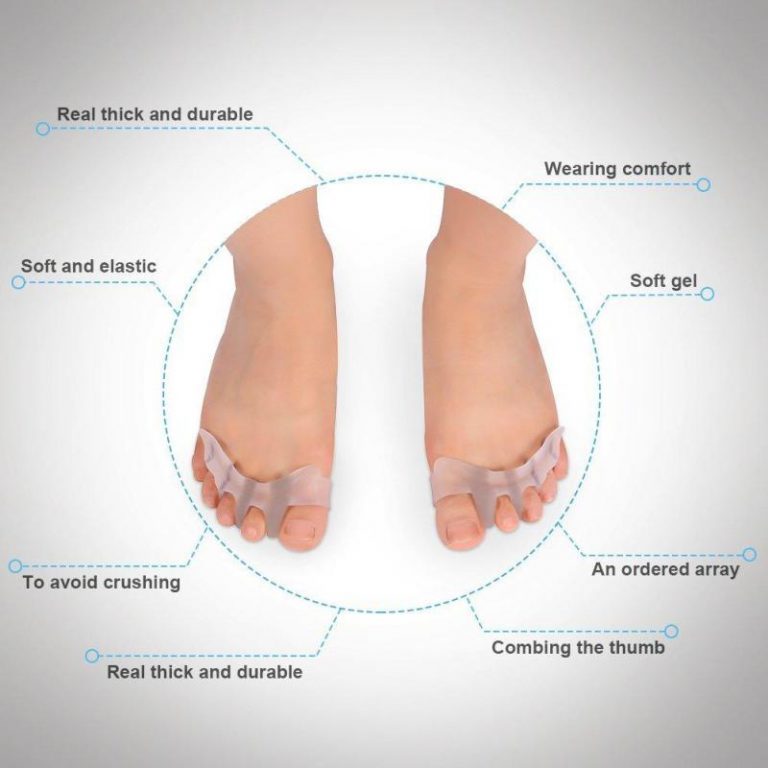 Silicone Toe Corrector and Separator – JOOPZY