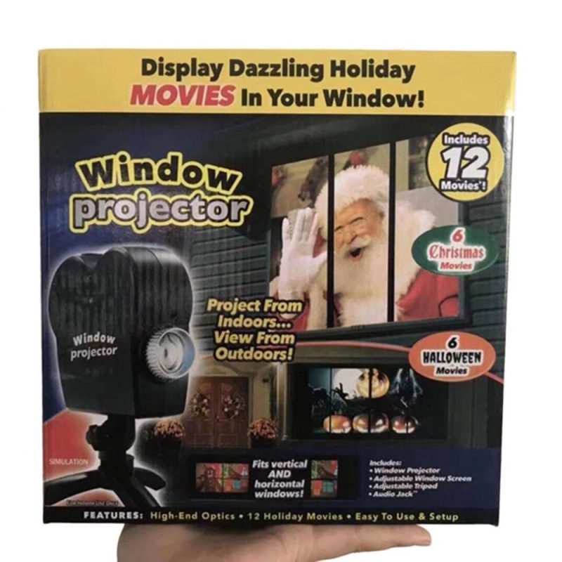 Mini Christmas Window Projector - Not sold in stores