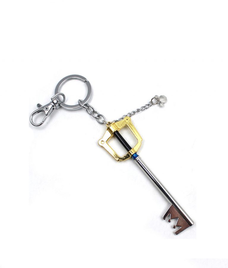 Gold Metal Keyblade Keychain Collectable - Not sold in stores