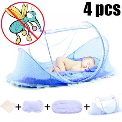 4-1 Baby Foldable Net Crib - Not sold in stores