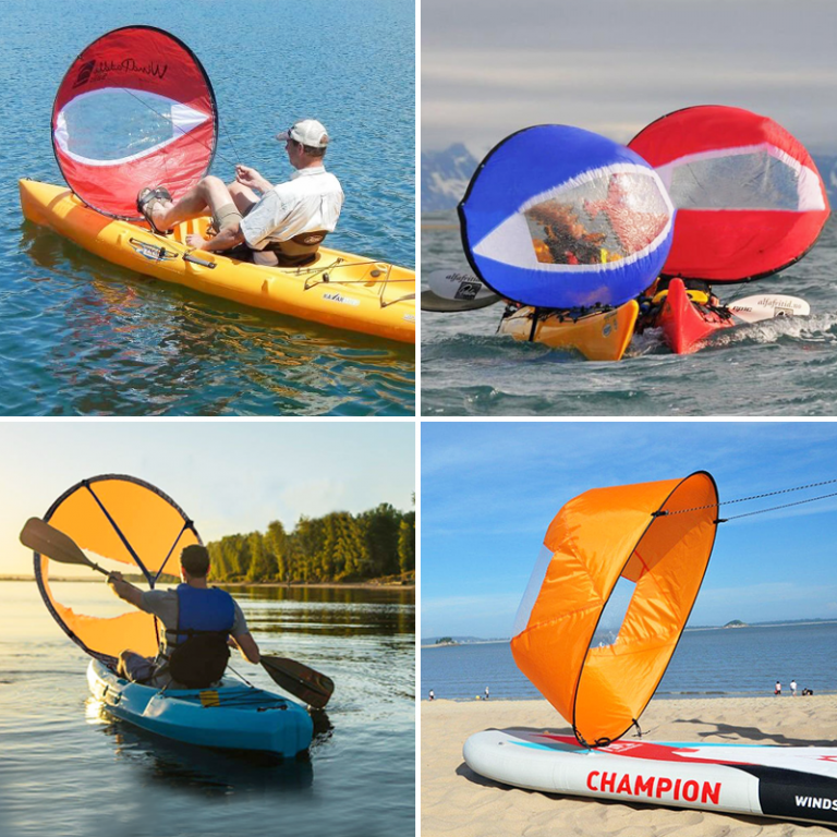 Foldable Kayak Sail - Not sold in stores