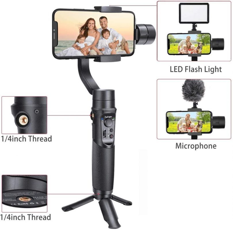 3D Smart Bluetooth Handheld Smooth Stabilizer - Not sold in stores