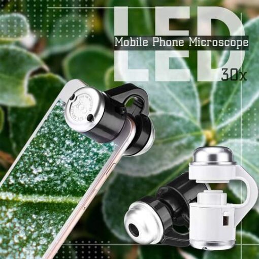 LED Mobile Phone Microscope - Not sold in stores