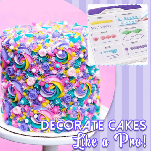 Cake Decorating Practice Set - Not sold in stores