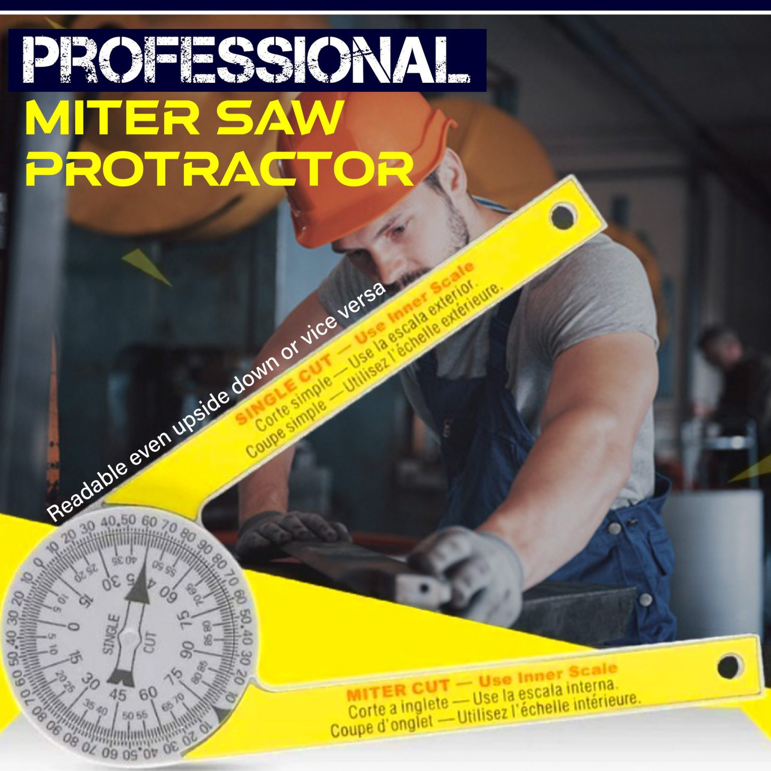 Professional Miter Saw Protractor - Not sold in stores