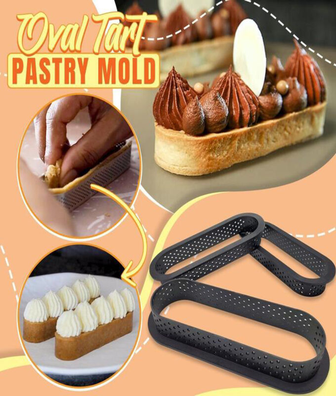 Oval Tart Ring Pastry Mold – JOOPZY