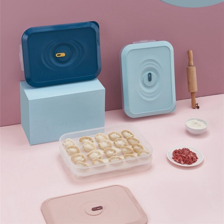 Multi Layers Stacking Fresh Keeping Dumpling Box - Not sold in stores