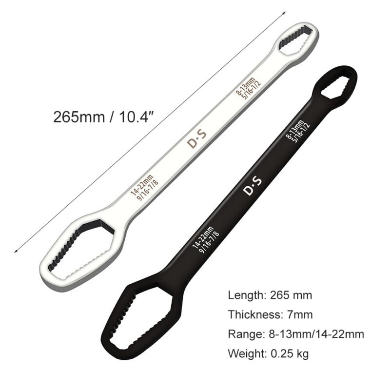 Universal Double Sided Wrench - Not sold in stores