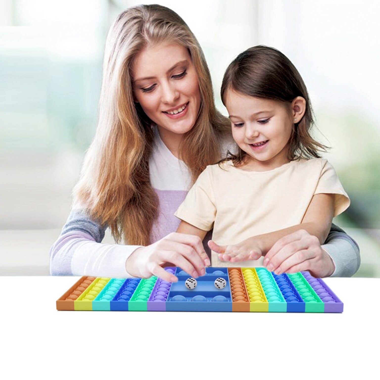 Popper Game Rainbow Chess Board - Not sold in stores