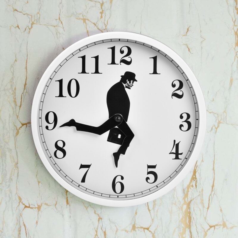 Silly Walk Wall Clock - Not sold in stores